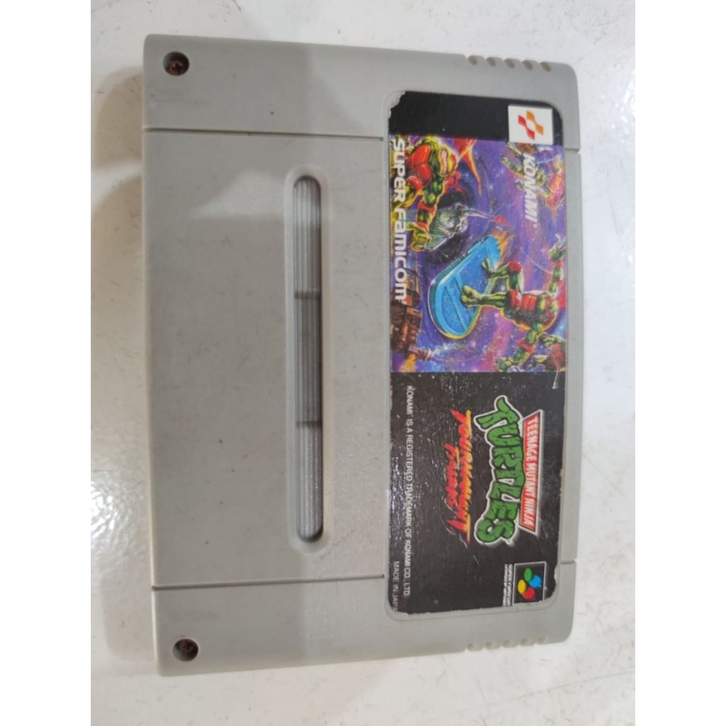 Jual KASET CATRIDGE SNES SUPER NINTENDO TURTLE | Shopee Indonesia