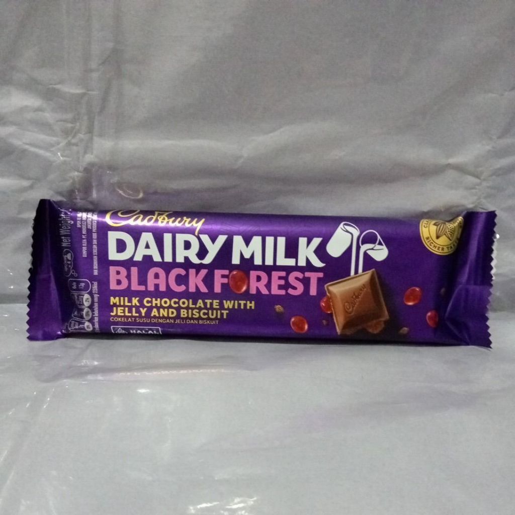 Jual Cadbury Dairy Milk Black Forest 57g | Shopee Indonesia