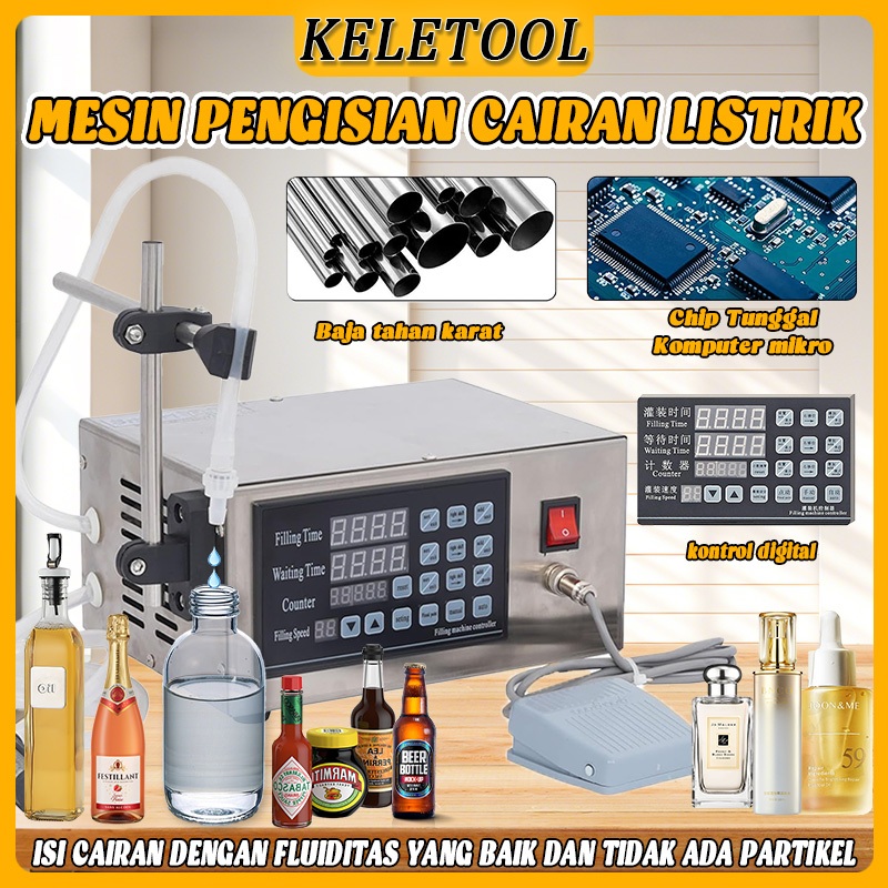 Jual XK - 280 1/2 Nozle Filling Mesin Pengisi Cairan Mesin Flling Liquid Alat pengisi cairan ...