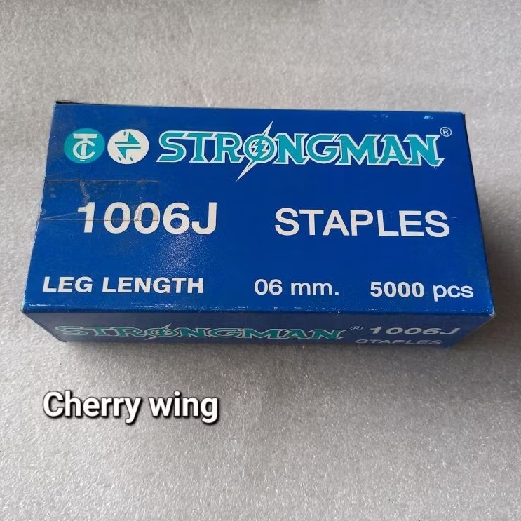 Jual STRONG MAN Isi Staples 1006J 6mm | Shopee Indonesia