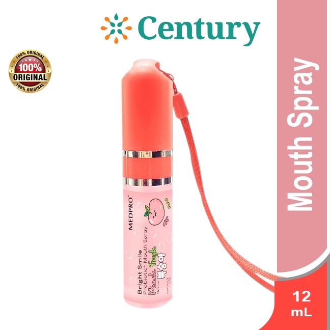 Jual MEDPRO PROBIOTIC+ MOUTH SPRAY PEACH FRESH 12ML / KESEHATAN GIGI ...