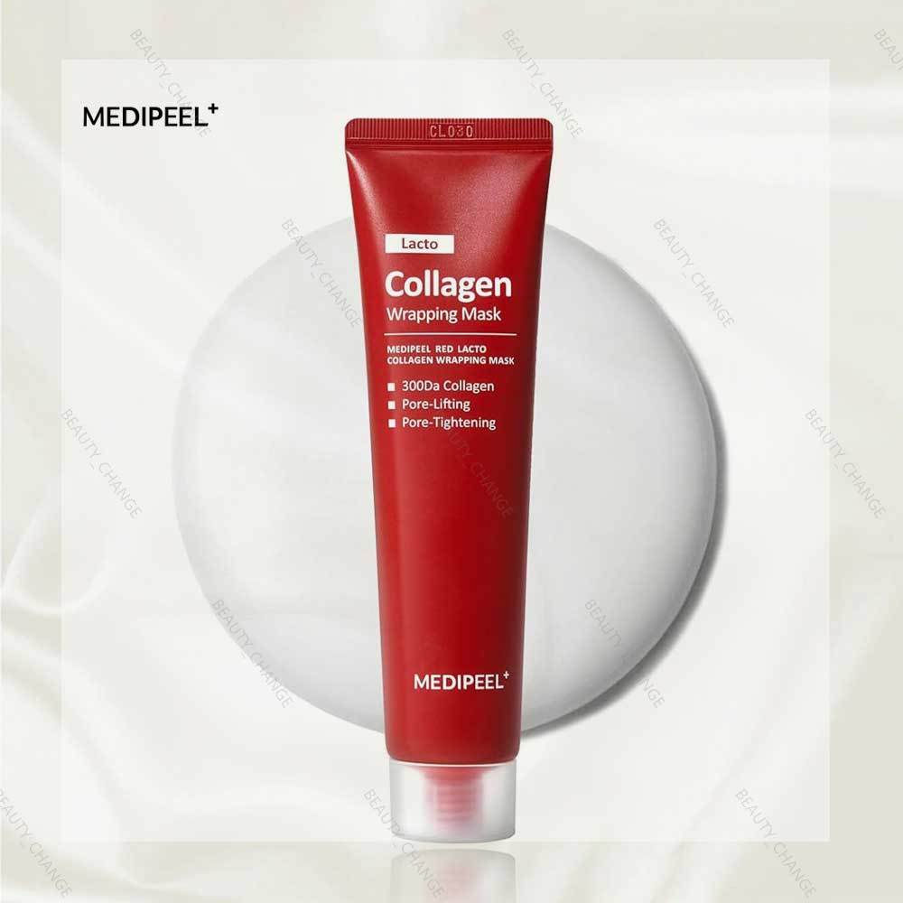 Jual MEDIPEEL Red Lacto Collagen Wrapping Mask 70ml Pore Tightening ...