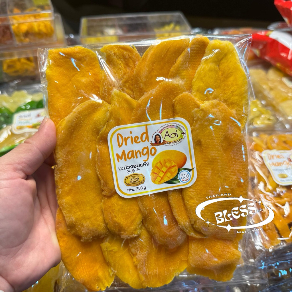 Jual DRIED MANGO /Manisan Buah Viral Mangga Mix (Thailand) | Shopee ...