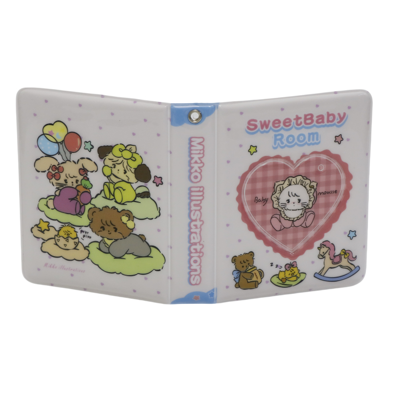 Jual Ins Pink Mikko Three Inch Card Album Cartoon 3-Inch Cute One Grid ...