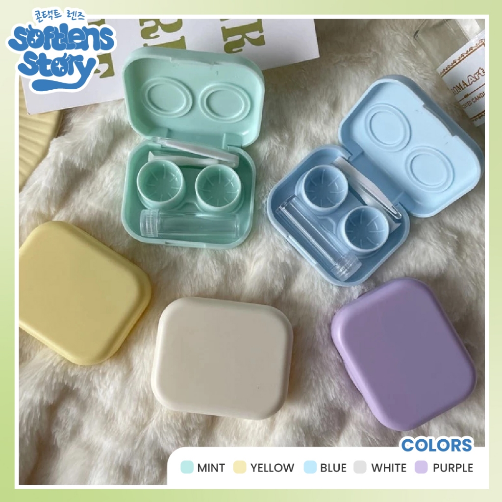 Jual SOFTLENS STORY Yuki Tempat Softlens Travel Kit Kotak Softlens ...