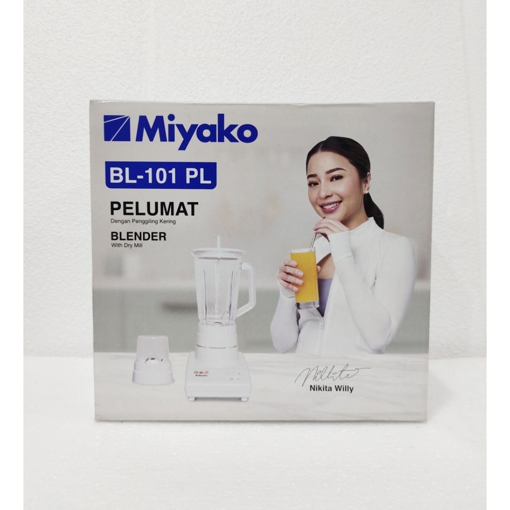 Jual Miyako Blender BL-101 PL 2in1 Plastik 1 Liter | Shopee Indonesia
