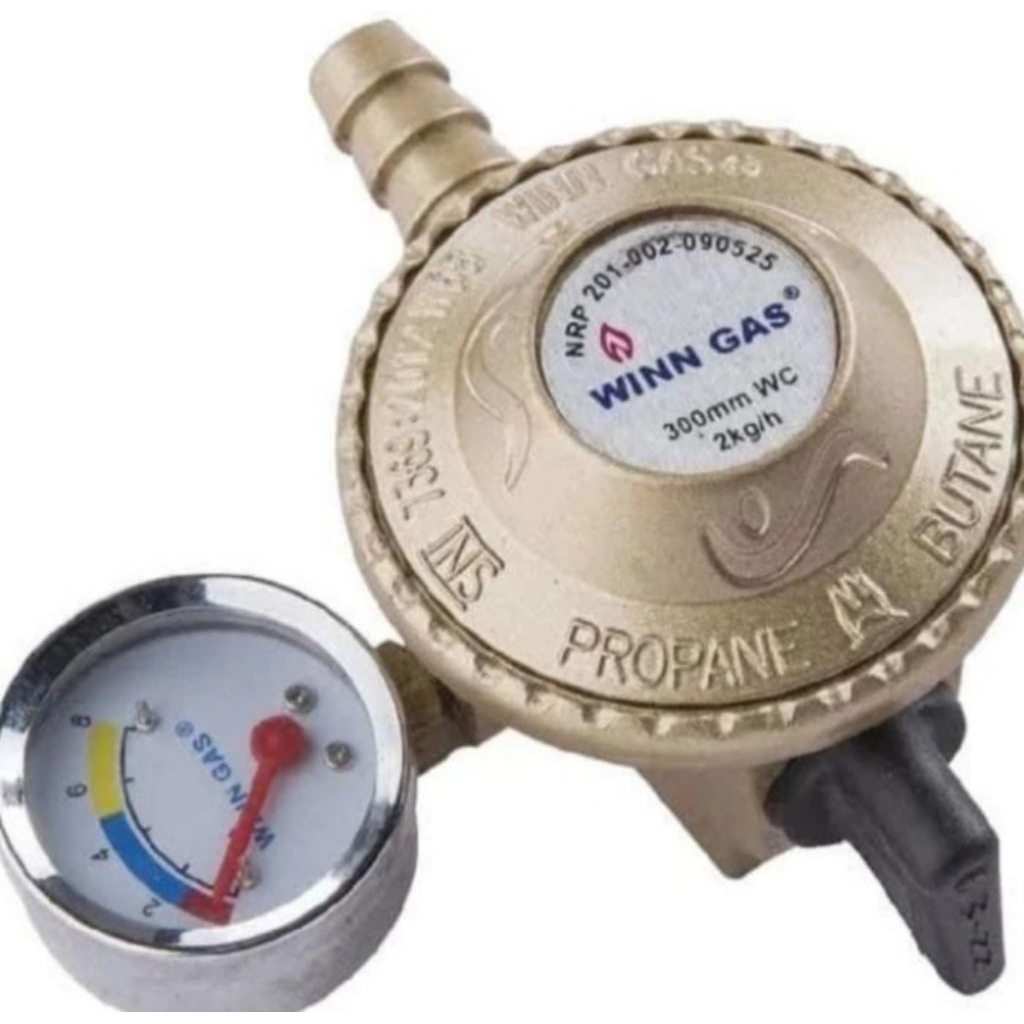 Jual WINN GAS W-68 M Regulator Gas Tekanan Rendah Meter | Shopee Indonesia