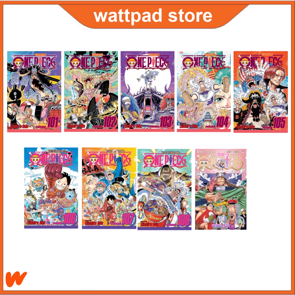 Jual One Piece manga, Vol.101-110 (English) | Shopee Indonesia