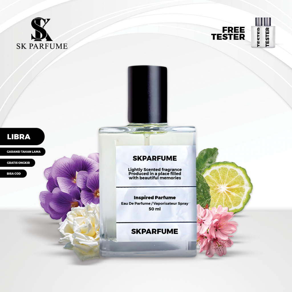 Jual SK Parfume - Yessel Libra Parfum Wanita Inspired Aroma White Floral Vanilla dan Citrus ...