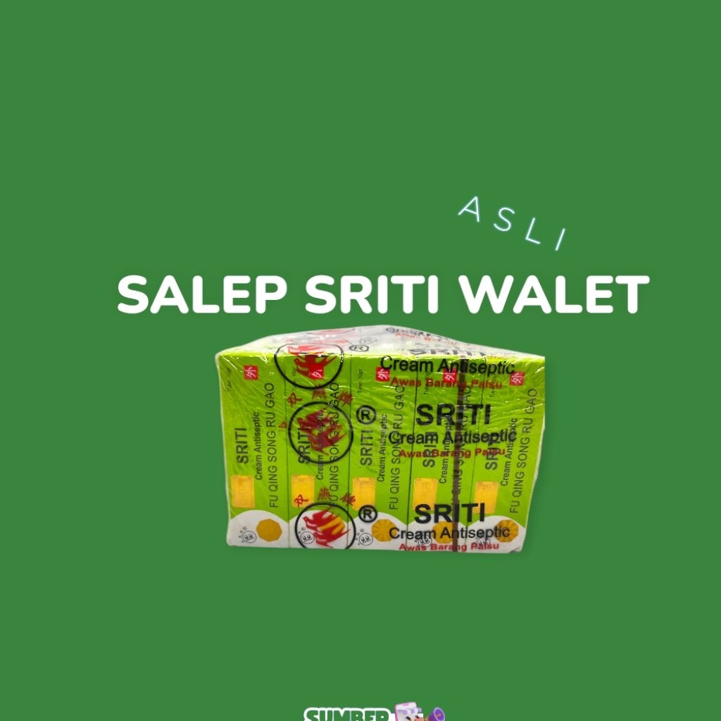Jual Salep Sriti Walet 1 Pak isi 25 tube | Shopee Indonesia
