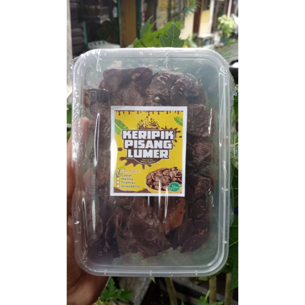 Jual Kripik Pisang Lumer by Mama Keysha twinwall 500ml | Shopee Indonesia