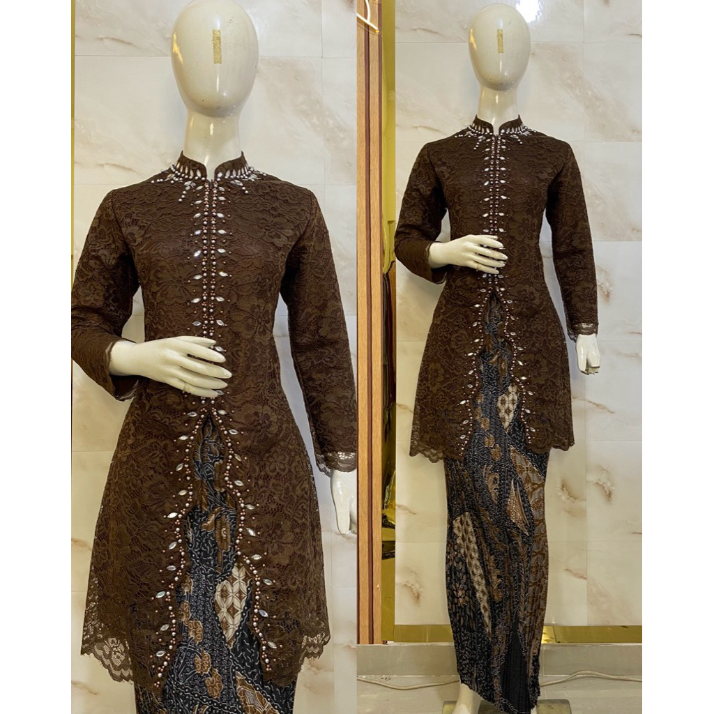 Jual Kebaya Kharisma/Kebaya Brukat/Kebay Terbaru/Kebaya Best Seller ...