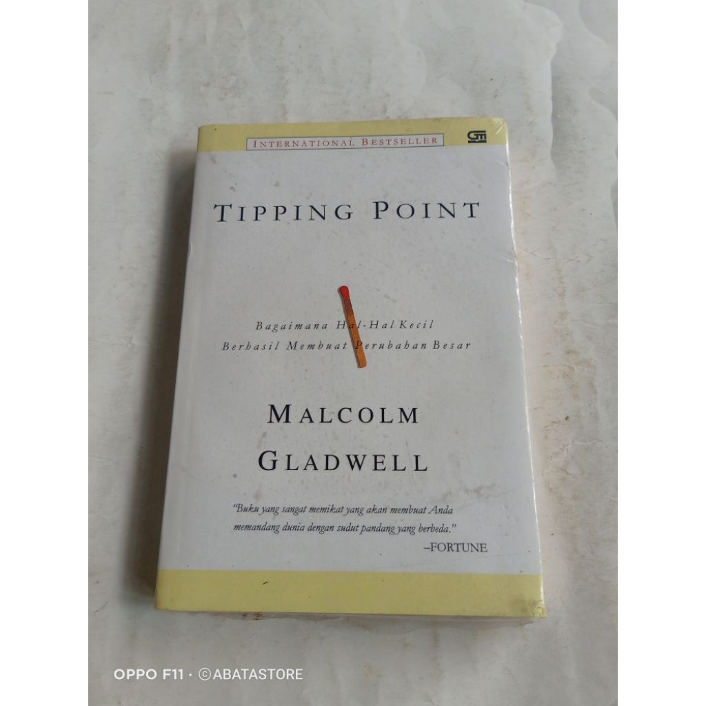 Jual BUKU TIPPING POINT MALCOLM GLADWELL | Shopee Indonesia