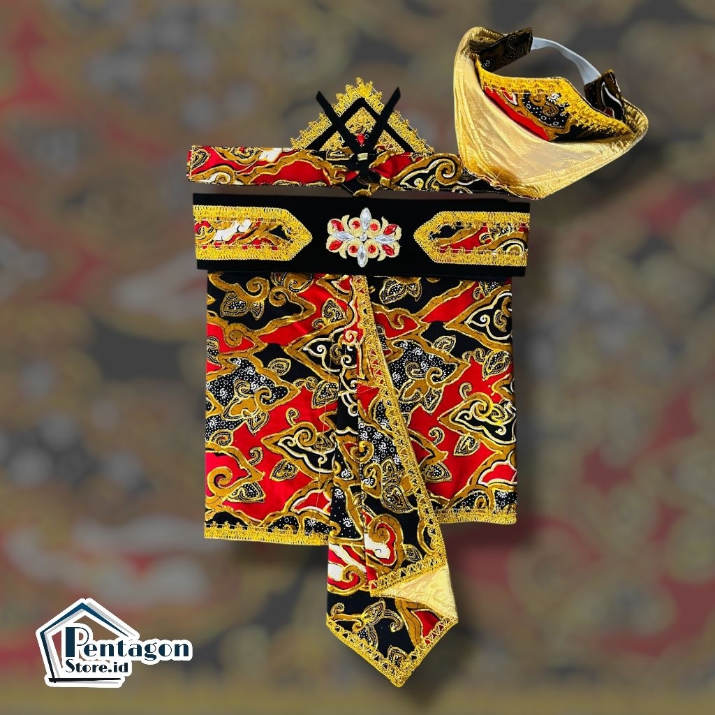 Jual Dodot Silat Sembong Silat Prada Glitter 3 Layer | Shopee Indonesia