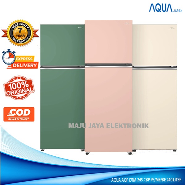 Jual Kulkas 2 Pintu AQUA AQR DTM 245 CBP Magic Neo Turbo Cooling Ice Twist 47 Watt CHICOLOR 240 ...