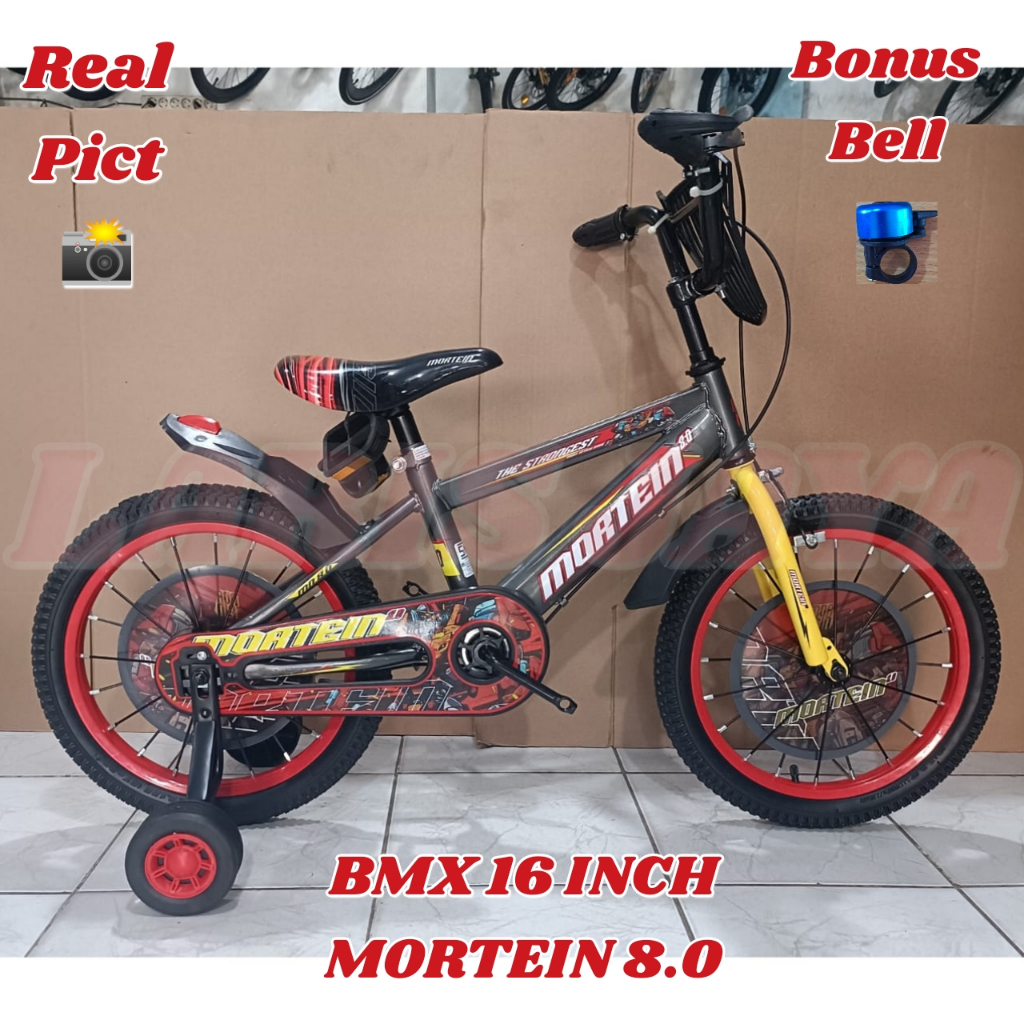 Jual Mortein BMX 16 MN 8.0 Sepeda Anak Laki LAKI TERBARU SEPEDA ANAK BMX MORTEIN 16 INCH ...