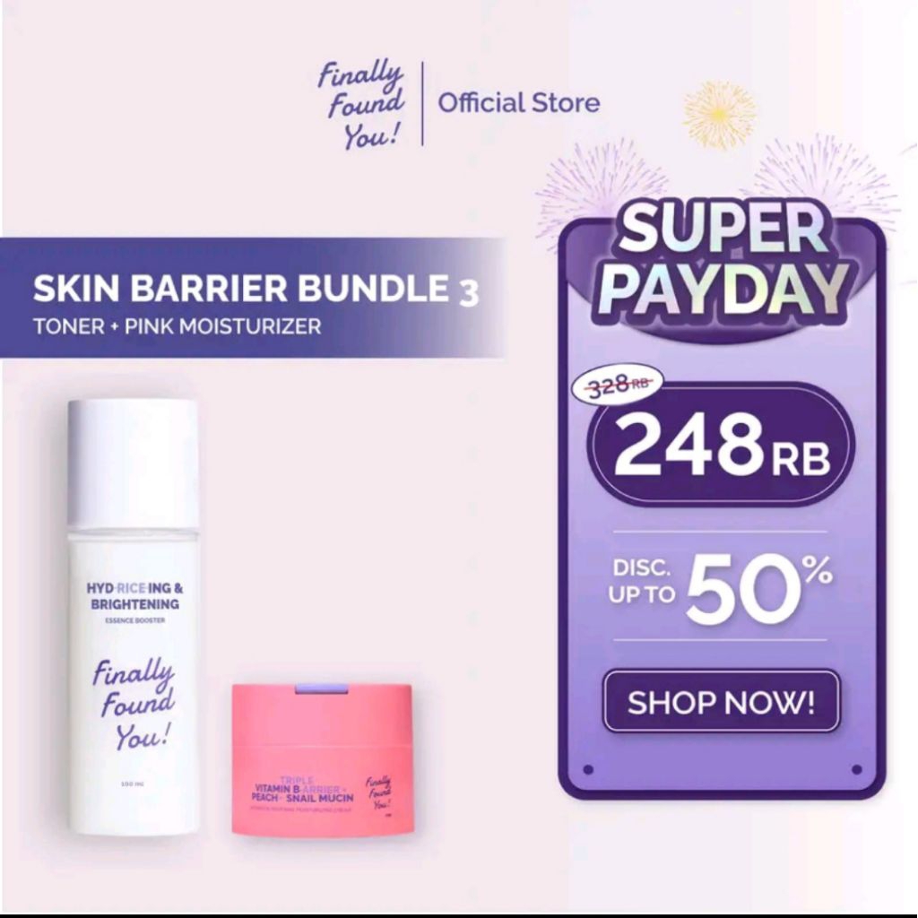 Jual Finally Found You! HYD-RICE-ING & BRIGHTENING Essence Booster ...