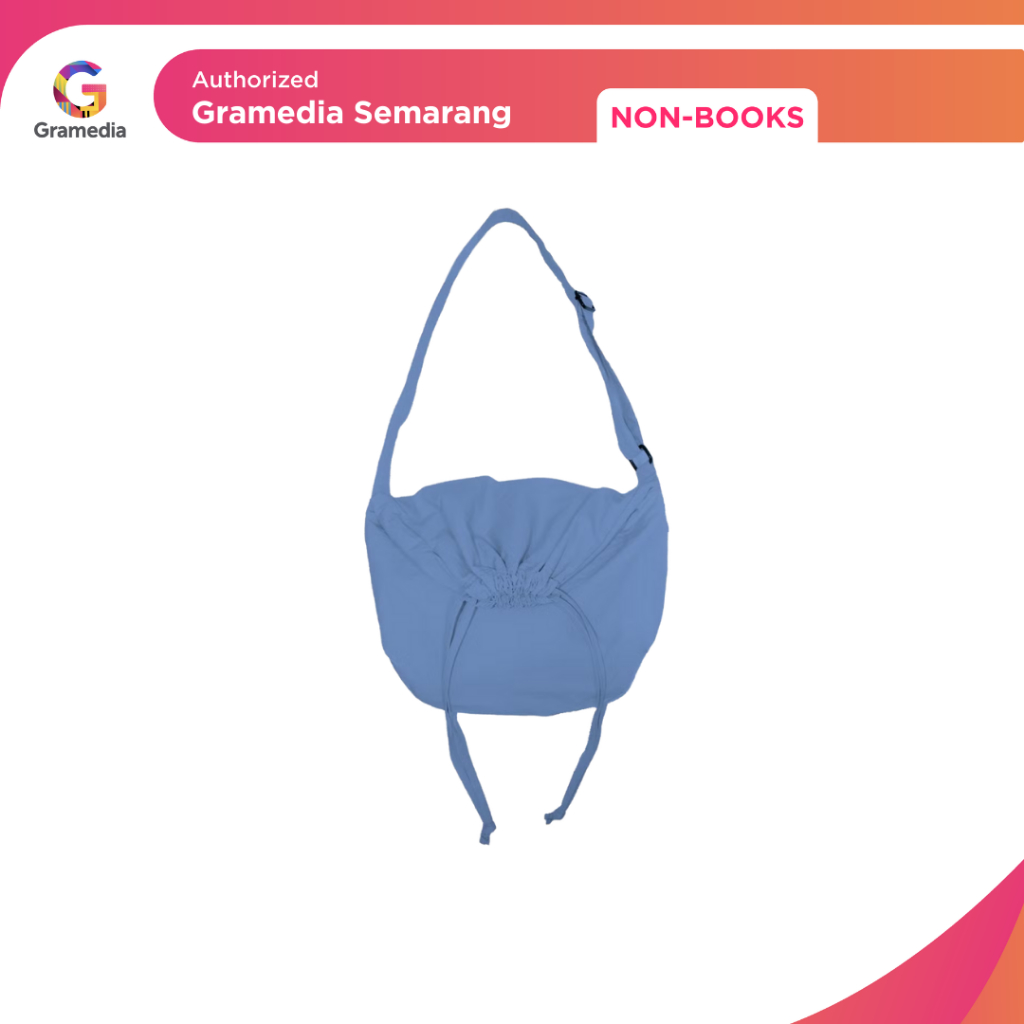 Jual Gramedia - Drawstring Sling Bag Piknik Hanoi Blue Denim (Piknik ...