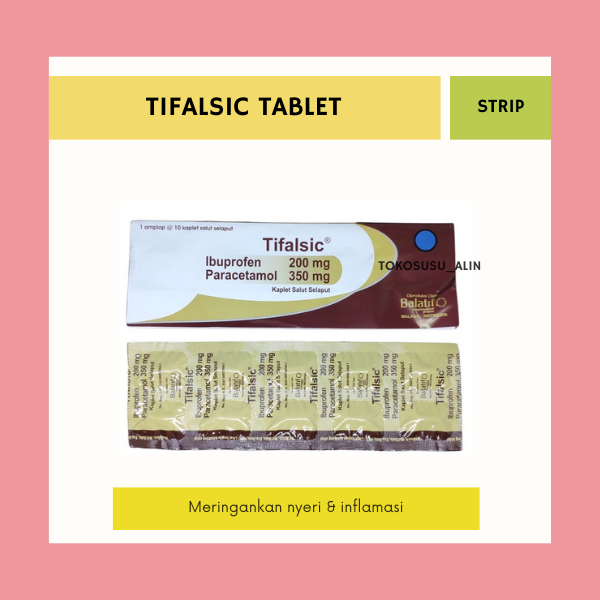 Jual TIFALSIC STRIP 10 TABLET / MERINGANKAN DEMAM | Shopee Indonesia