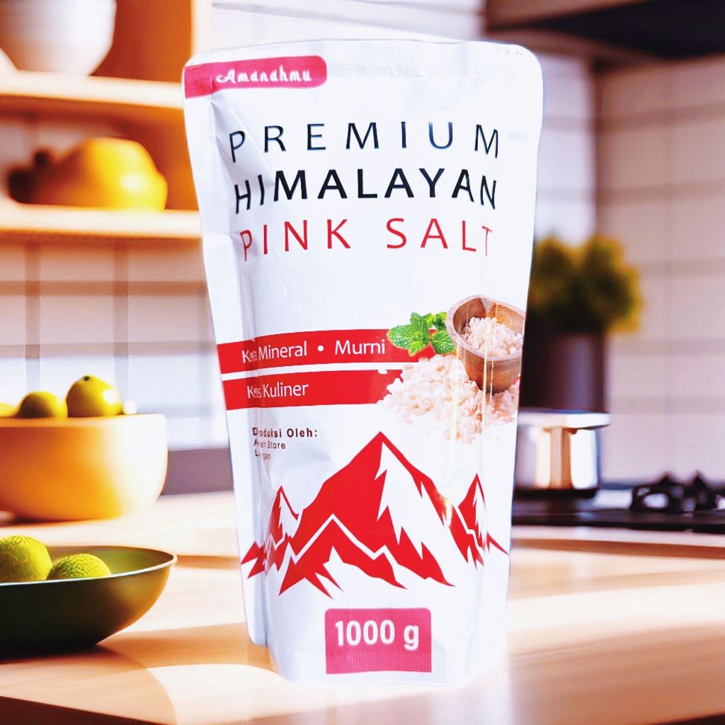Jual Garam Himalaya 1 kg Original Fine Quality Pink Salt Himalaya 1000 ...