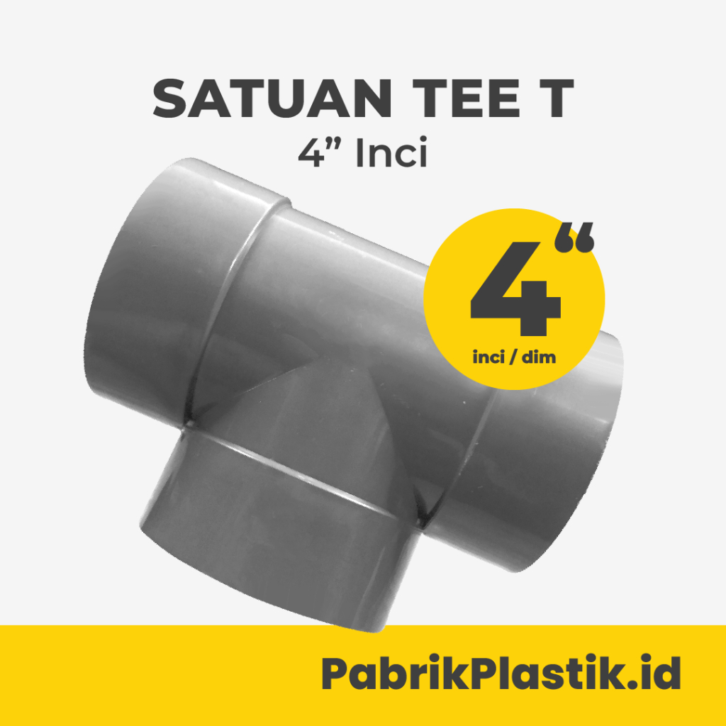 Jual Satuan Tee 4 inci / 4 dim Pipa Fitting Sambungan Tee | Shopee ...