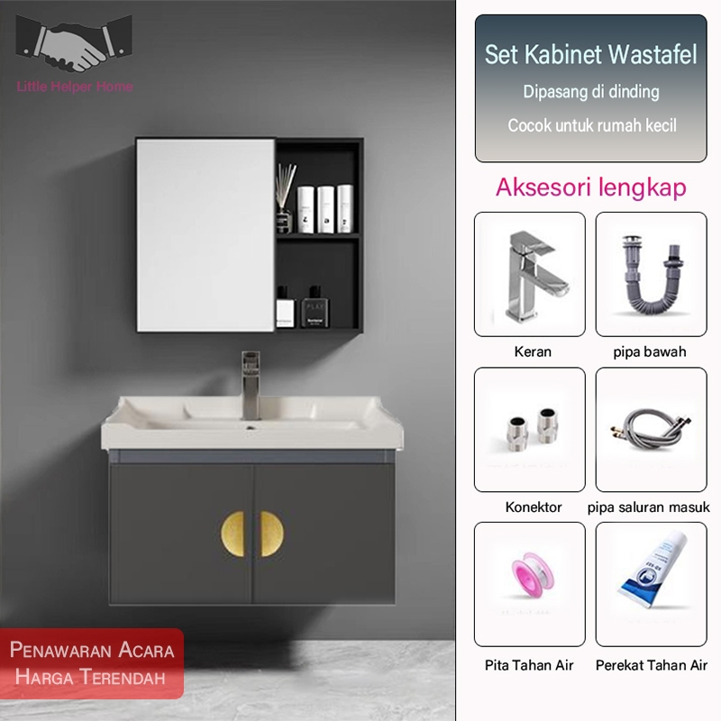 Jual wastafel minimalis （43/50/60 cm）wastafel portable wastafel cuci ...