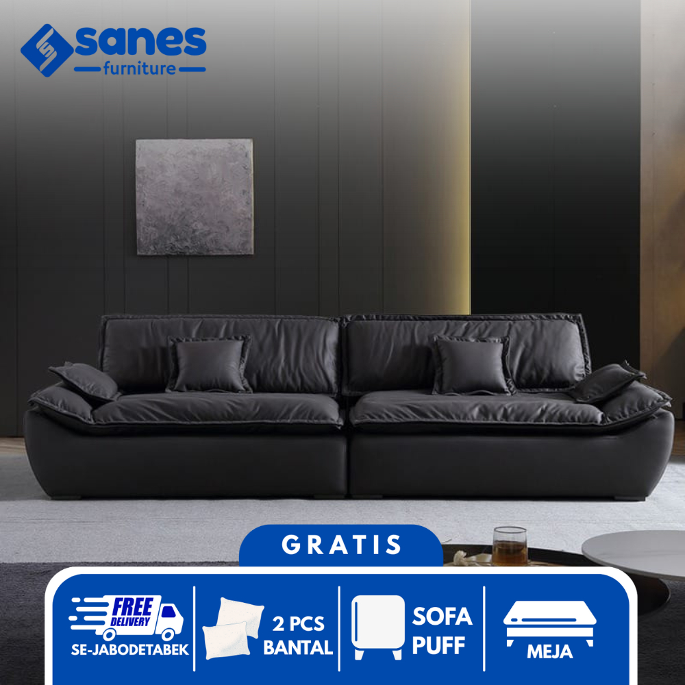 Jual Sofa Minimalis Ruang Tamu Cloud Sofa Nyaman Elegan | Shopee Indonesia