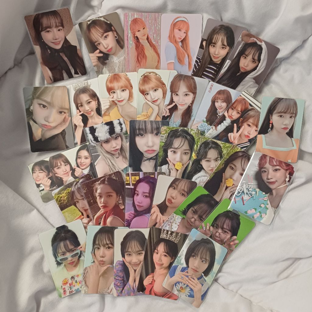 Jual [ READY STOCK, UBAH JNE, official ] IZ*ONE Chaewon Jo Yuri photocard pc poca heartiz ...
