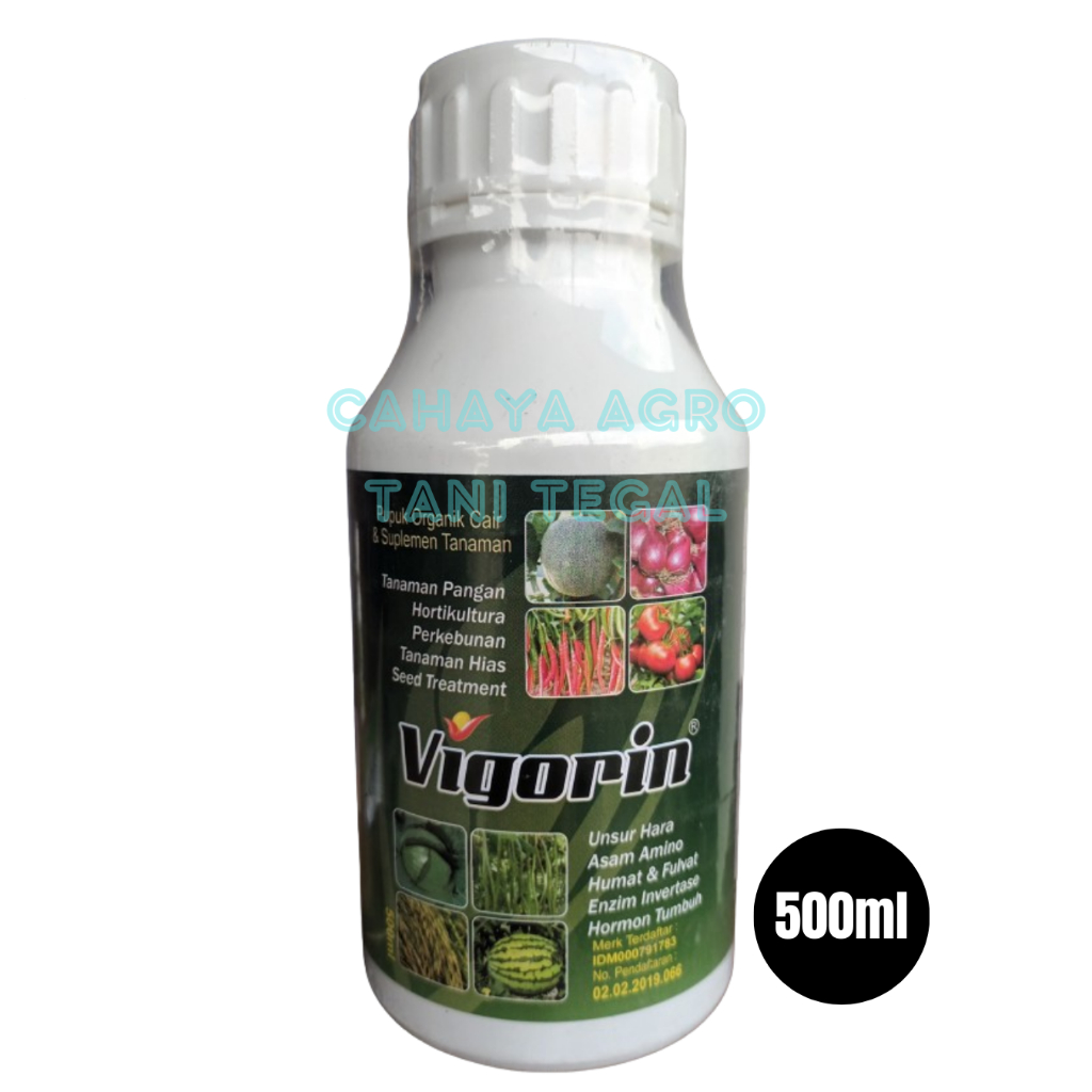 Jual Pupuk Organik Cair VIGORIN dan Suplemen Tanaman 500ml | Shopee ...
