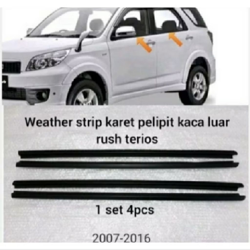 Jual PLIPIT atau water strip Terios dan rush original | Shopee Indonesia