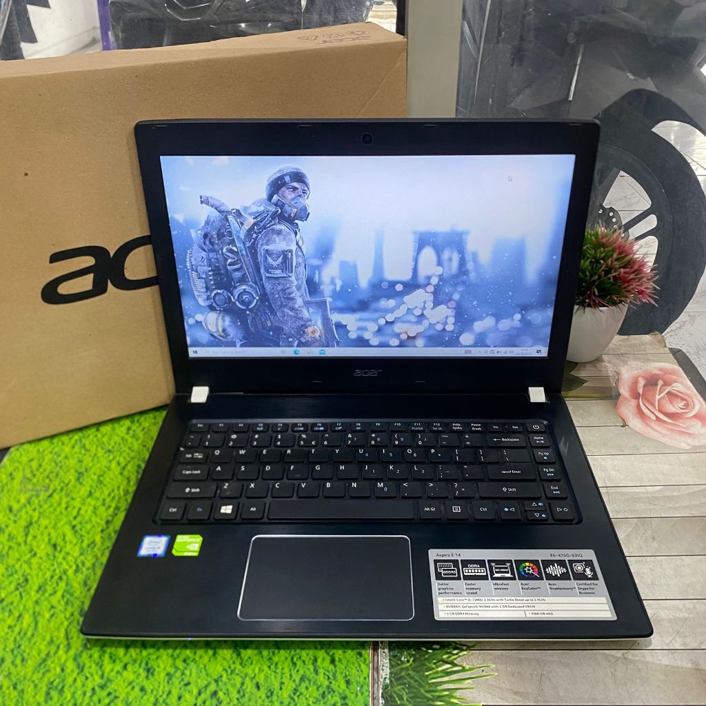 Jual Acer Aspire E14 E5-475G Core i5-7200U 8GB 1TB 14" HD 940MX 2GB (2nd) | Shopee Indonesia