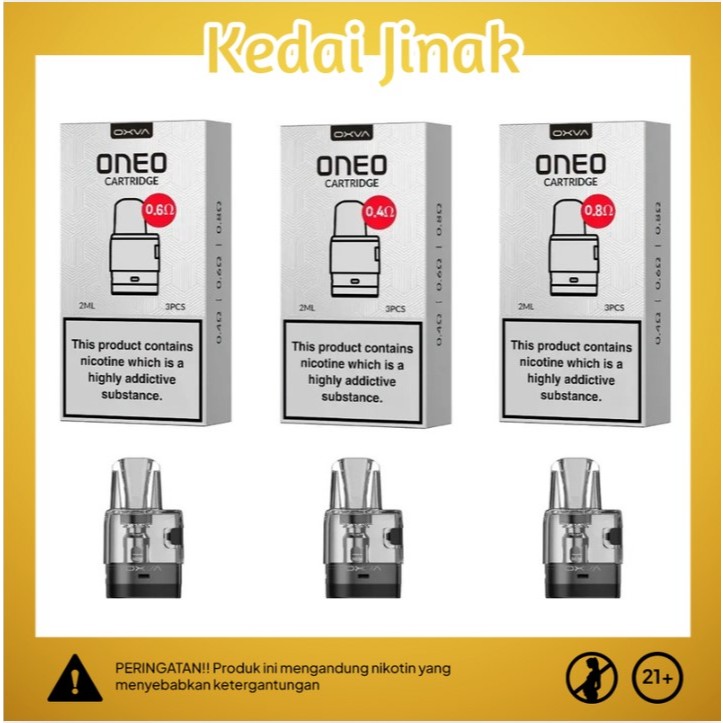 Jual CARTRIDGE OXVA ONEO REPLACEMENT CARTRIDGE ONEO AUTHEN BY OXVA TECH ...