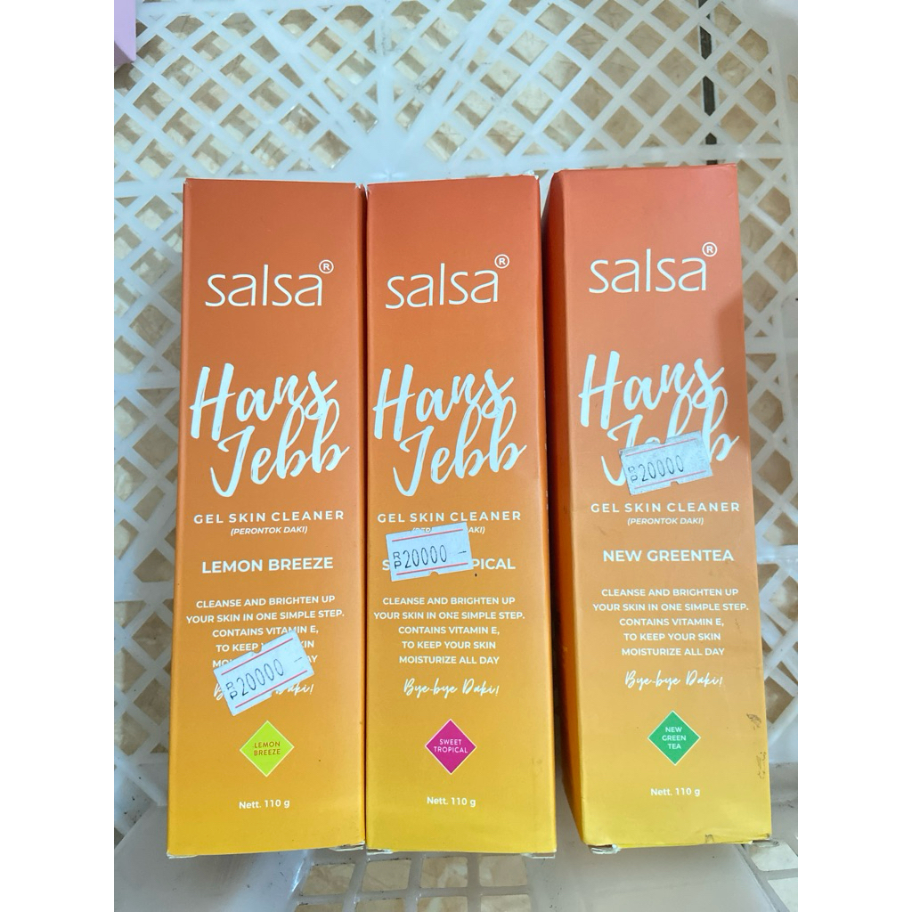 Jual Salsa Hans Jebb Gel Skin Cleanser (Perontok Daki) Cleanse and ...