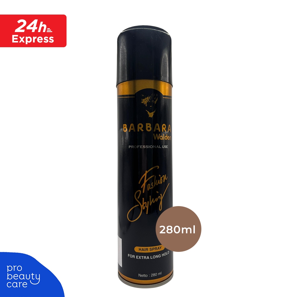 Jual Barbara Walden – Extra Strong Hair Spray (280 ml) | Shopee Indonesia