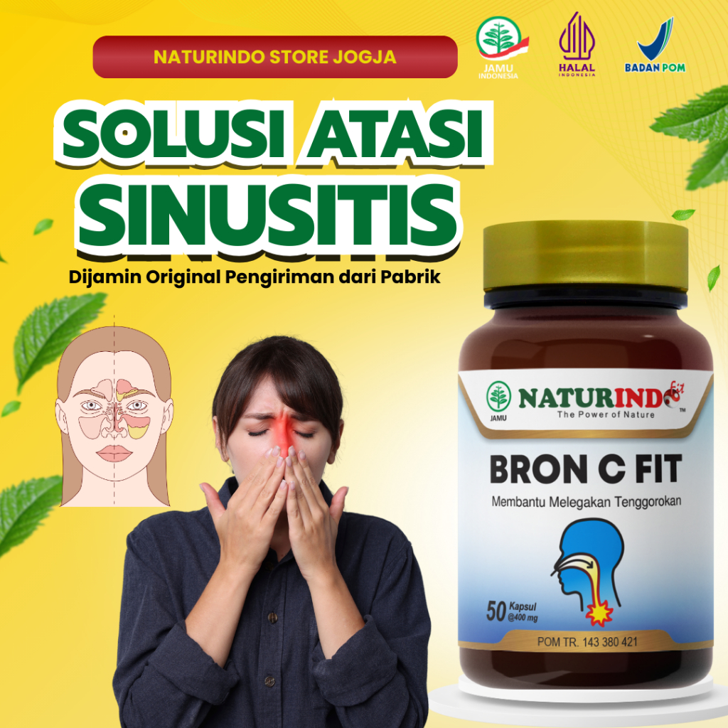 Jual Obat Sinusitis Polip Hidung Rhinitis Alergi Sinus Asma Fluenza ...