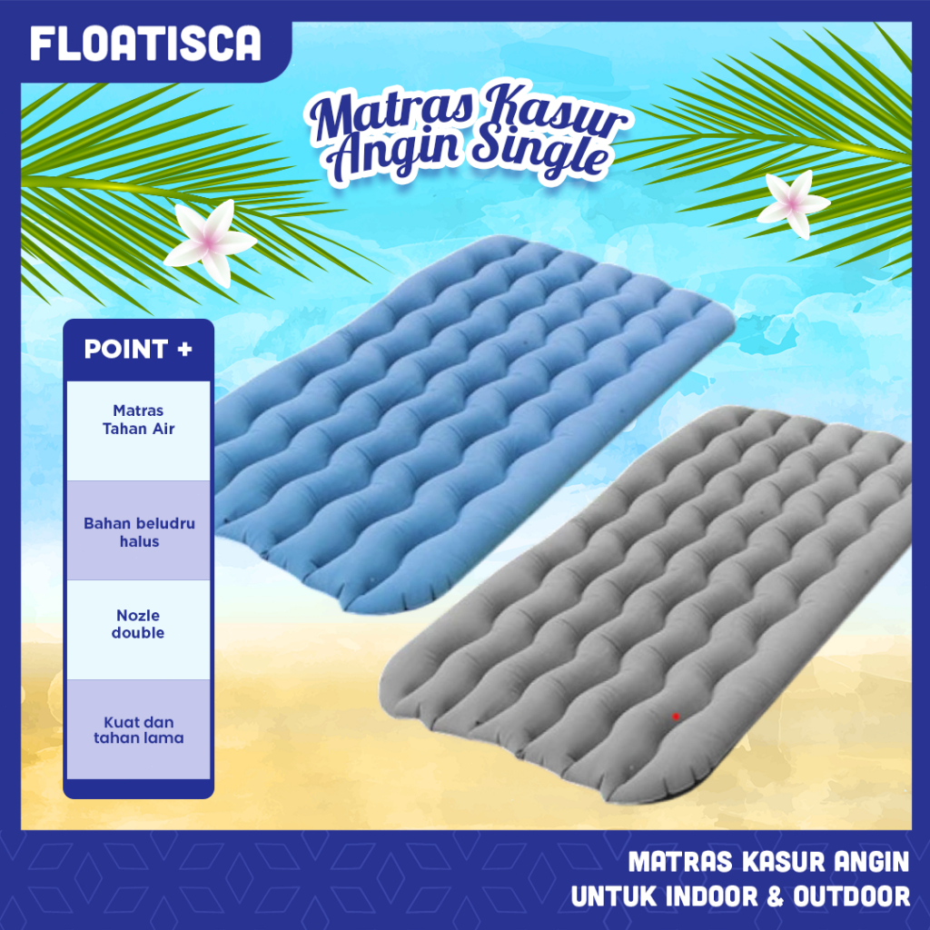 Jual Floatisca Matras Kasur Pompa Angin Tiup Inflatable Camping ...