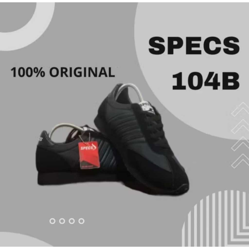 Jual SEPATU SEKOLAH HITAM SPECS-OLD SCHOOL SNEAKERS PRIA & WANITA ...
