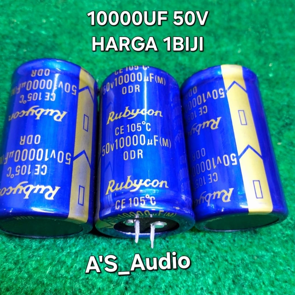 Jual ELCO RUBYCON 50V 10000UF ODR BIRU | Shopee Indonesia