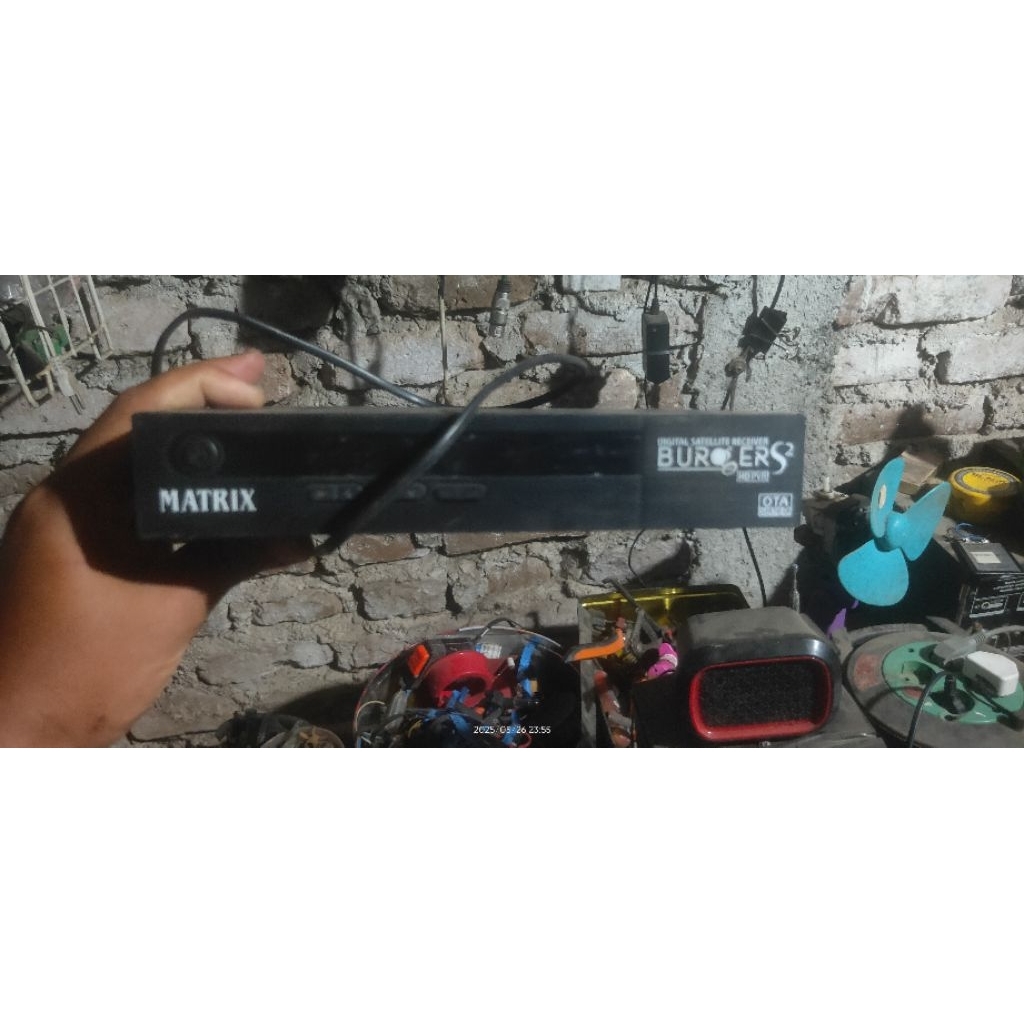 Jual Mesin set top box matrik burger psu pisah body plastik!! hidup ...