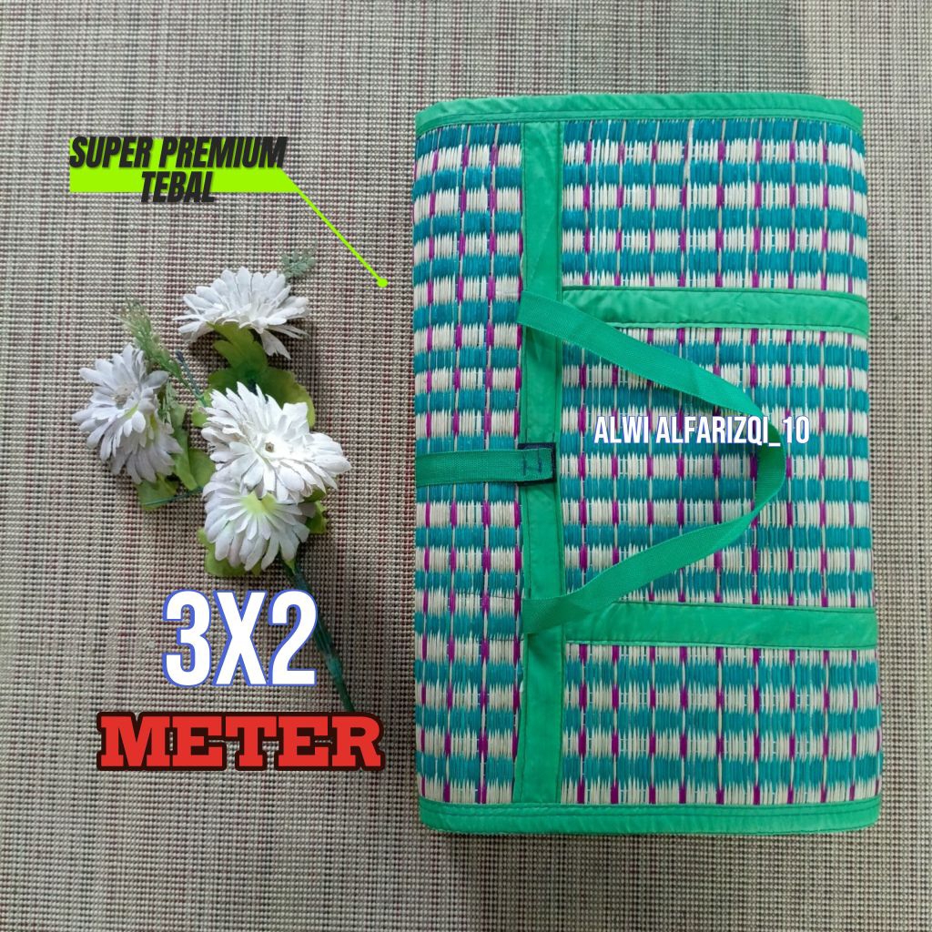 Jual Tikar Lipat Mendong Tebal Ukuran Jumbo | Shopee Indonesia