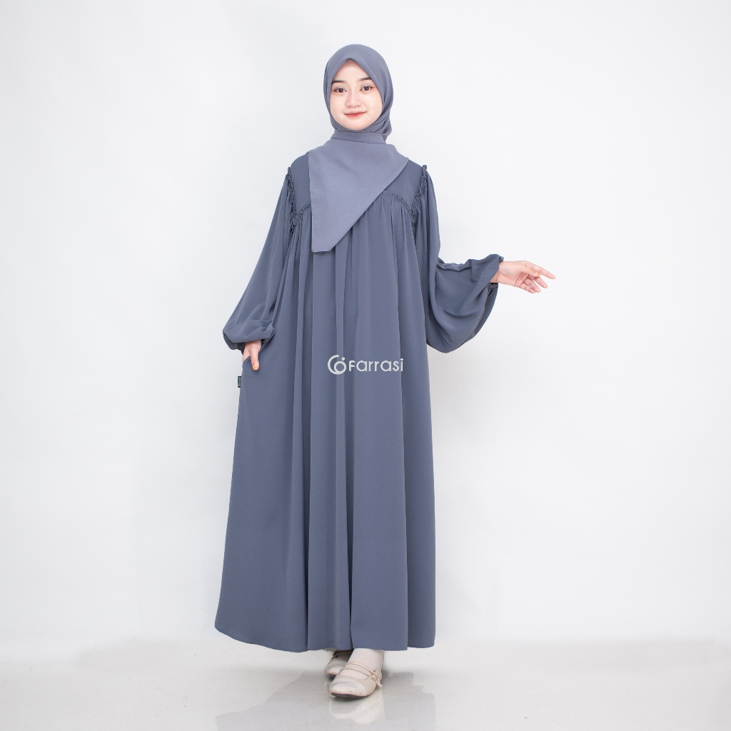 Jual Farrasi Rea Abaya | Abaya Muslimah | Abaya Eropa | Shopee Indonesia