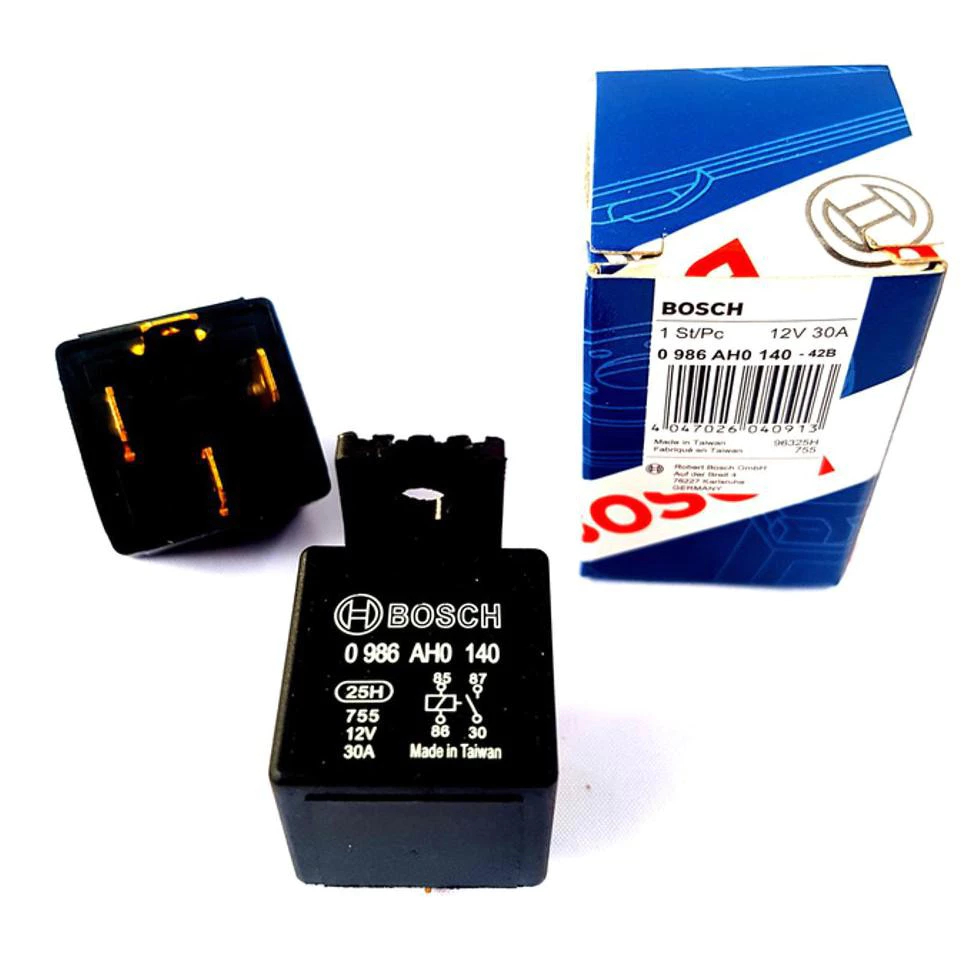 Jual Bosch Relays Mini Relay 12V 30A 4 Pins [0986AH014042B] 100% ...