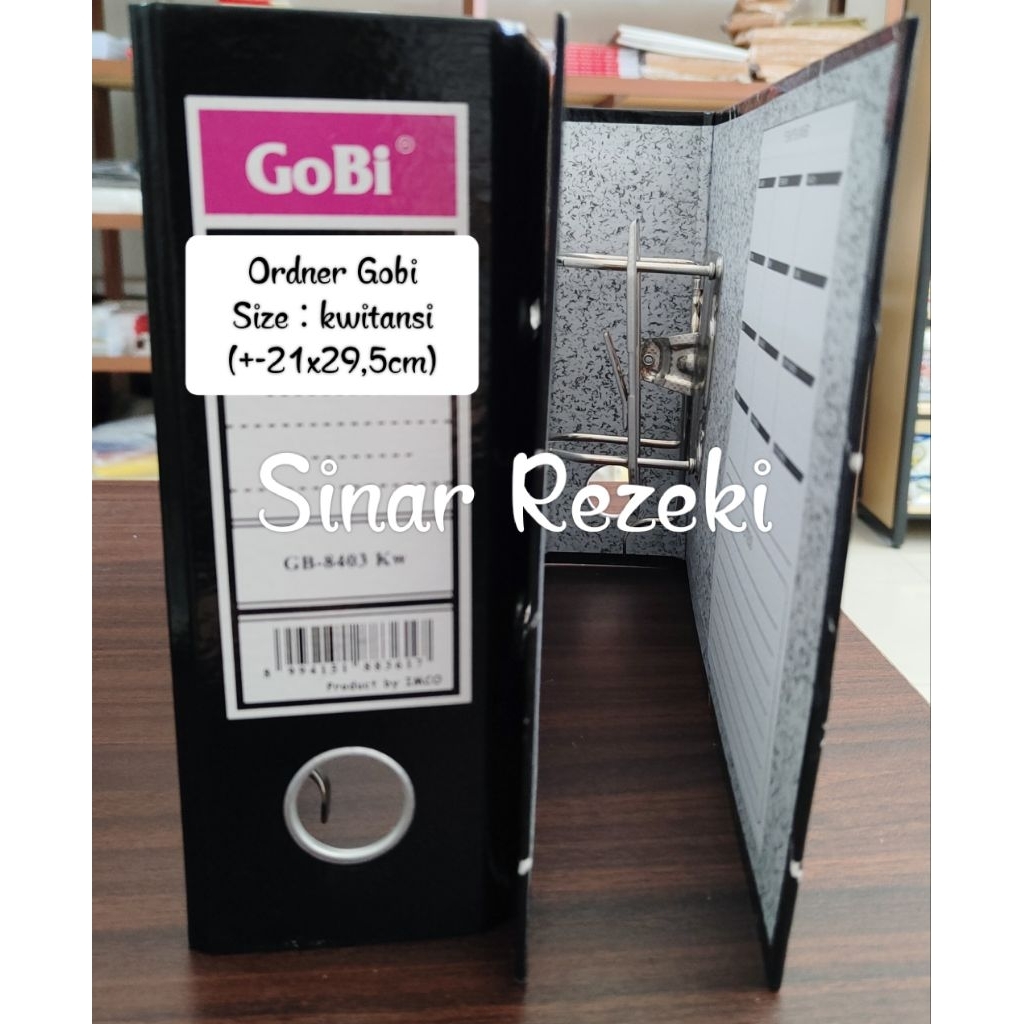 Jual 1 buah!! GB8403KW/Ordner gobi/ordner gobi kwitansi/ordner kwitansi/ordner kuitansi/map gobi ...