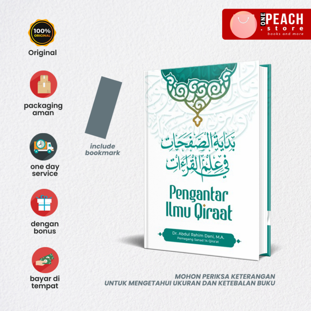 Jual Bidāyatu al-ṣafaḥāt fī ‘ilm al-qirā’āt: Pengantar Ilmu Qiraat - Dr. Abdul Rahim Dani, M.A ...