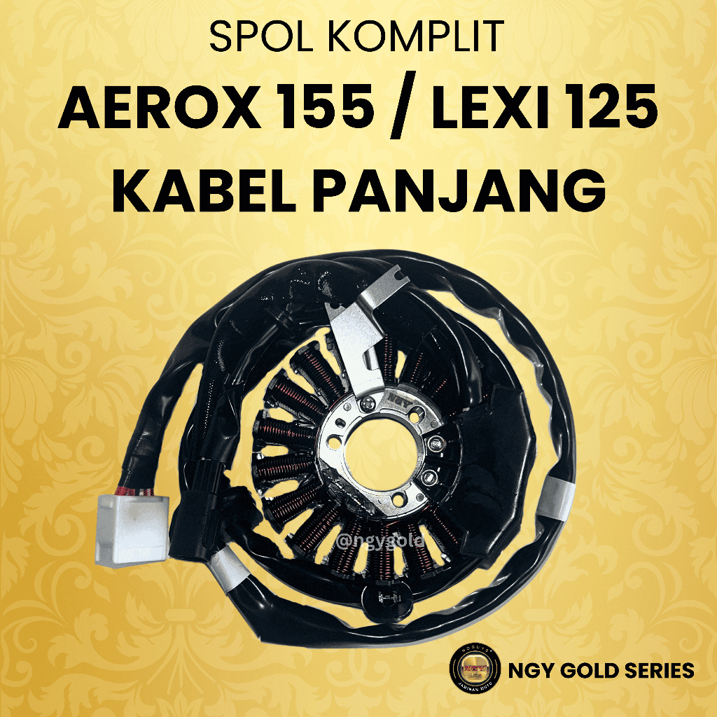 Jual SPOL KOMPLIT - SENSOR CKP NGY MOTOR YAMAHA LEXI / AEROX-155 KBL ...