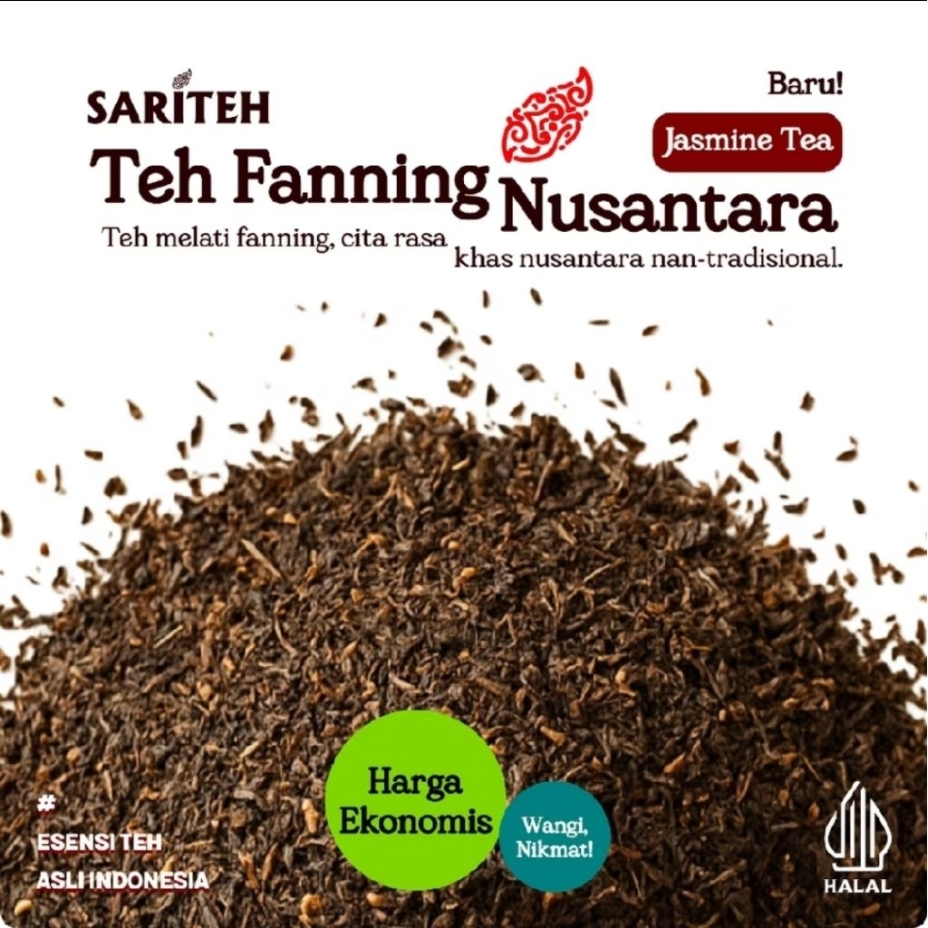 Jual Sariteh Indonesia Teh Fanning Nusantara Aroma Jasmine, Vanilla ...