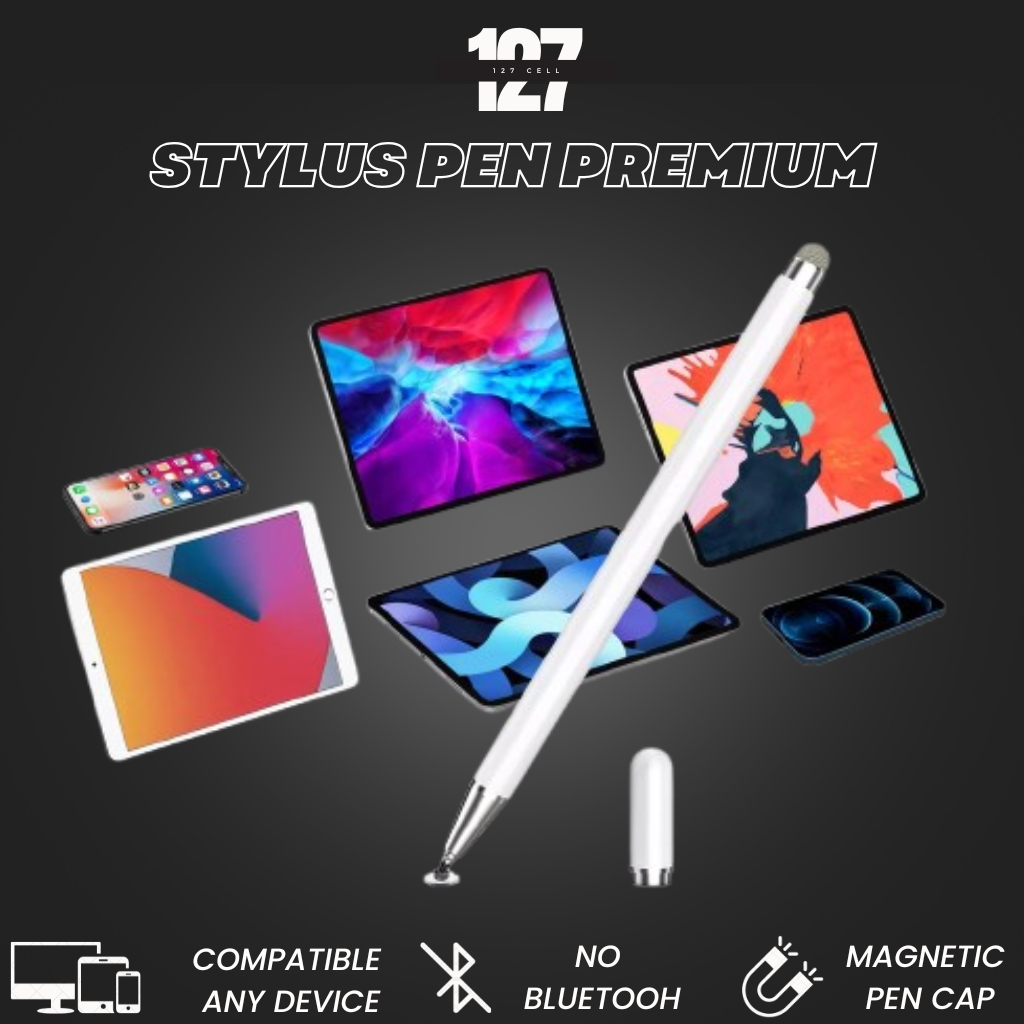 Jual Stylus Pen Premium 2 in 1 Tanpa Bluetooth – Pena Layar Sentuh ...