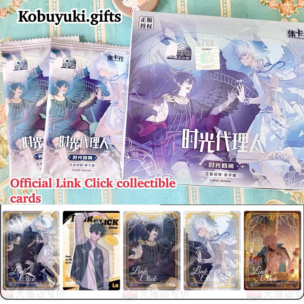 Jual [4 cards/pack] OFFICIAL Link Click BiliBili BeDream Collectible ...