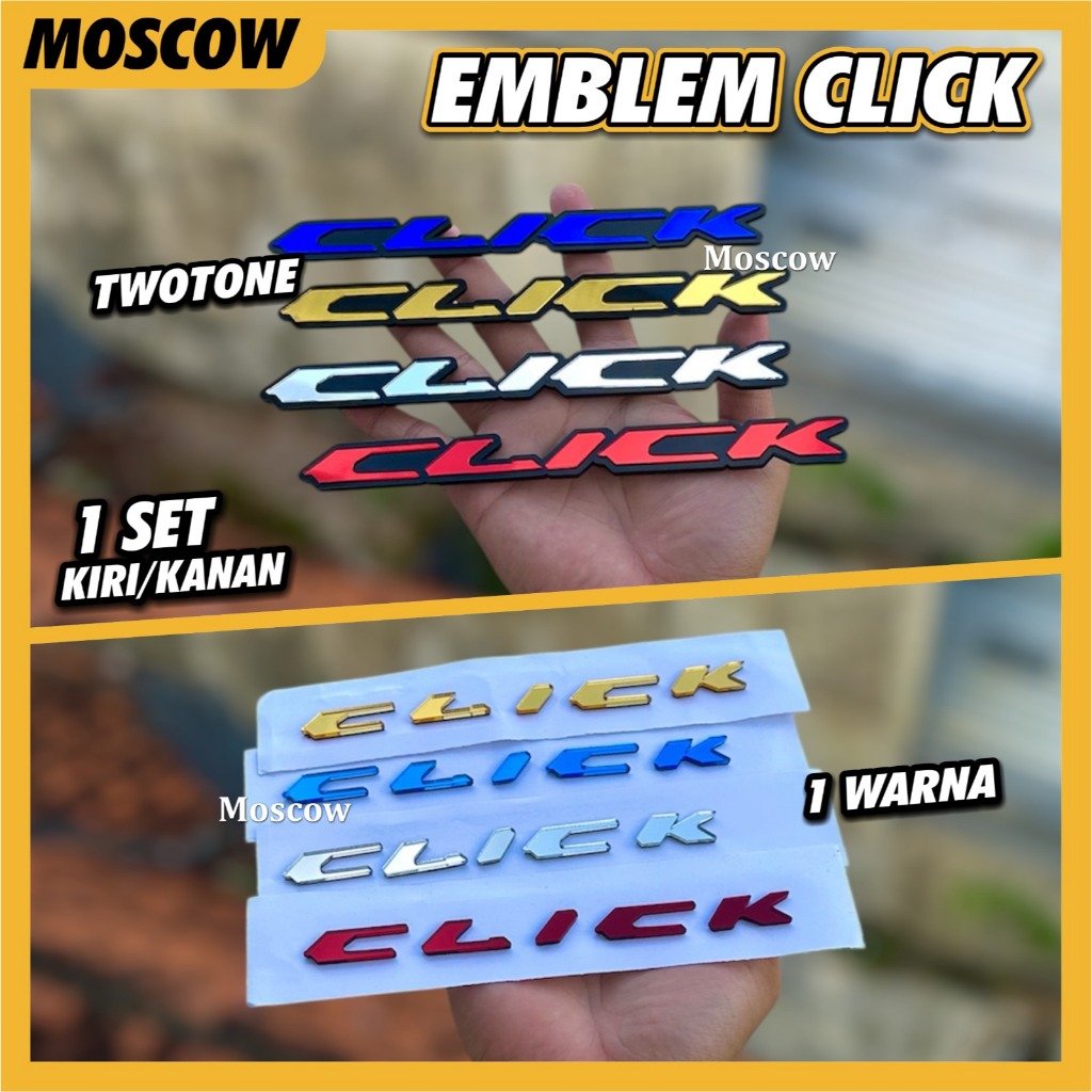 Jual EMBLEM VARIO CLICK ( 2PCS ) KIRI KANAN EMBLEM AKRILIK 3D LOGO ...