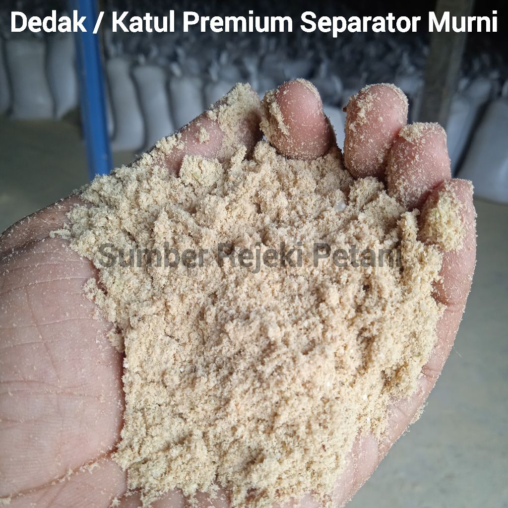 Jual Katul Premium Murni Separator 1Kg Dedek Dedak Bekatul Pakan Ternak ...